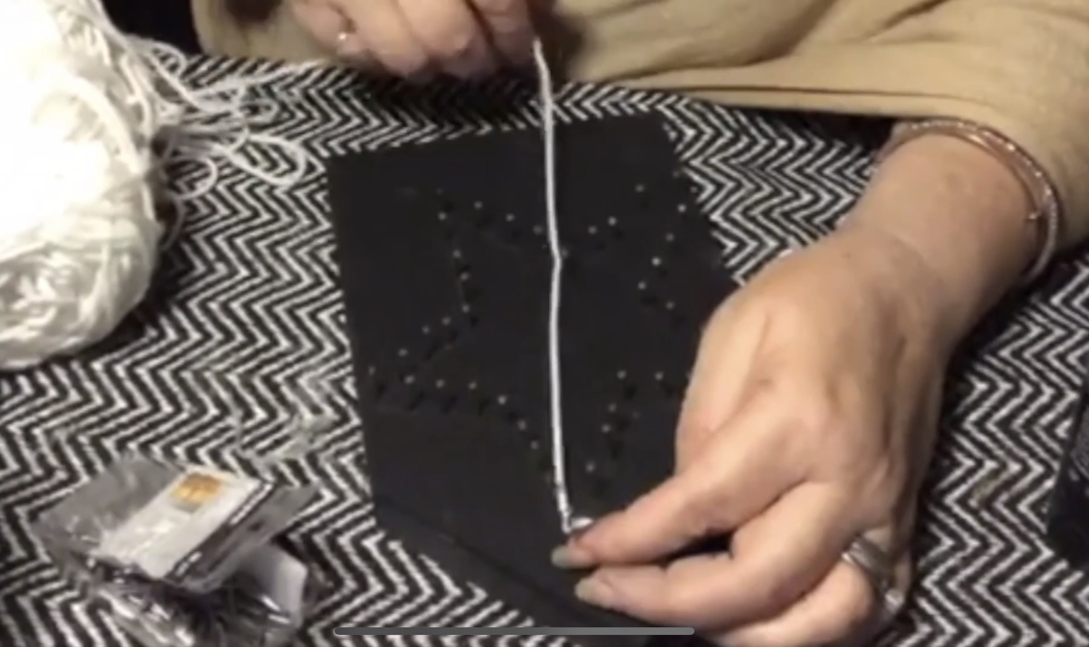 String Art Winter Star · Just That Perfect Piece