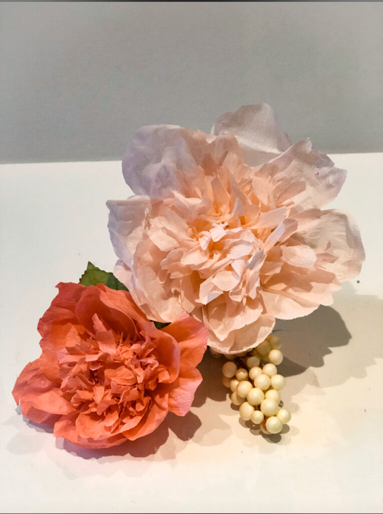 How to Make Lush Crepe Paper Peonies · Just That Perfect Piece