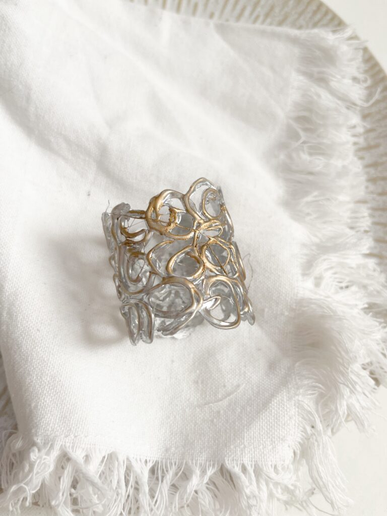 DIY Elegance: Create Stylish Napkin Rings with Hot Glue · Just That ...